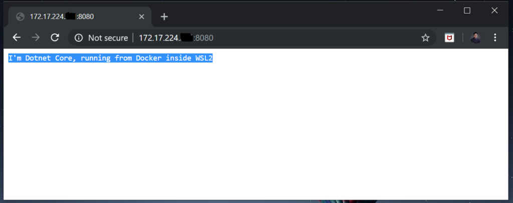 WSL2 for Dockerized .NET Core application - Subhankar Sarkar